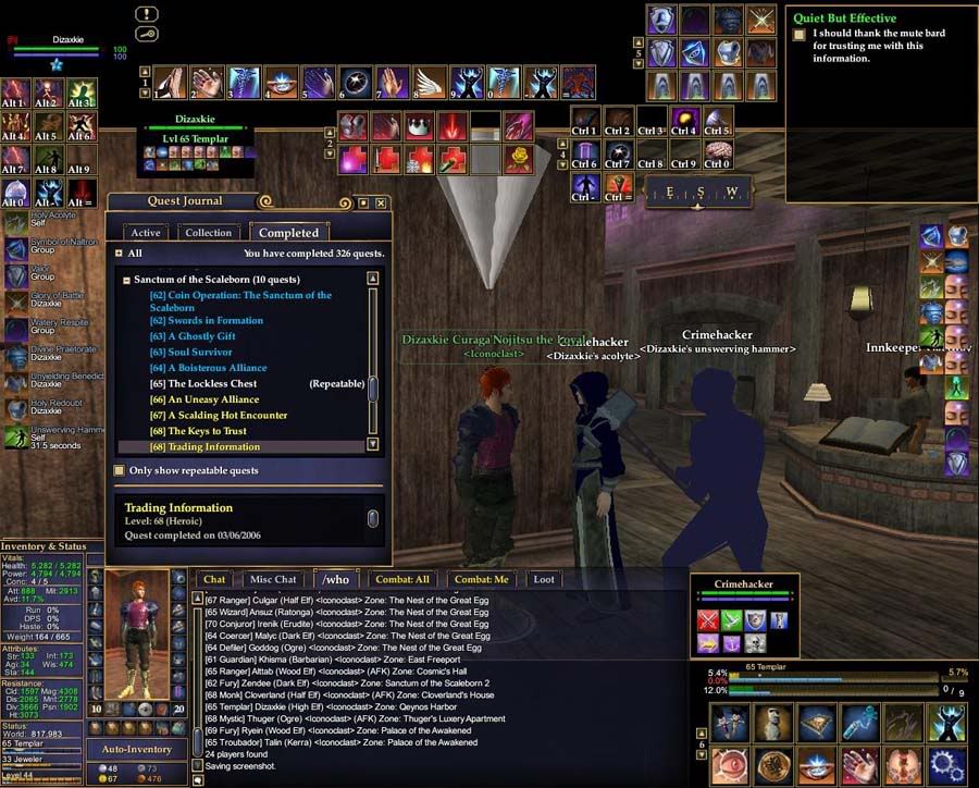 How do you set up your Hotbars? - EQ2 Forum Archive @ EQ2Wire