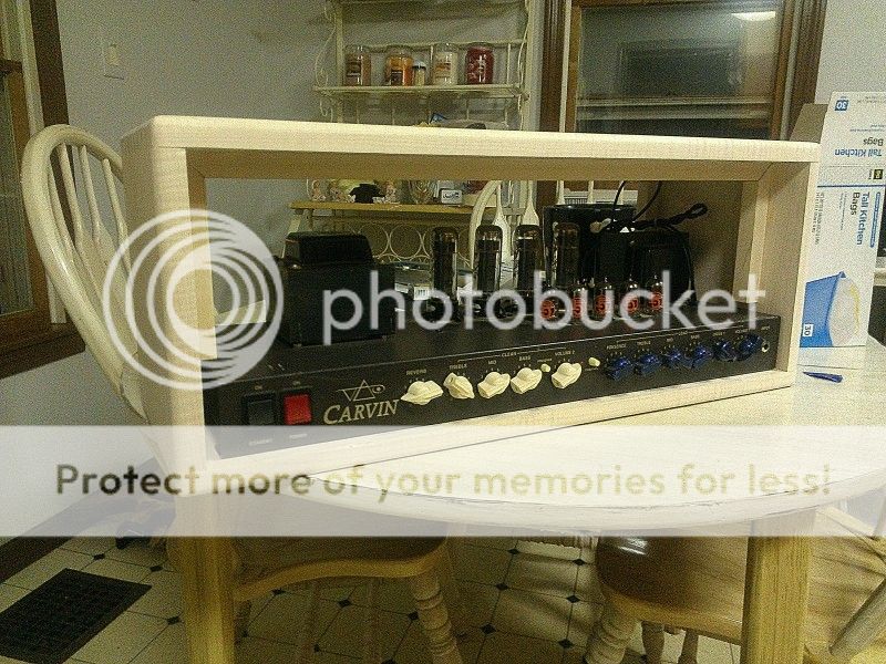 Guitar amplifier headshell. | Woodworking Talk