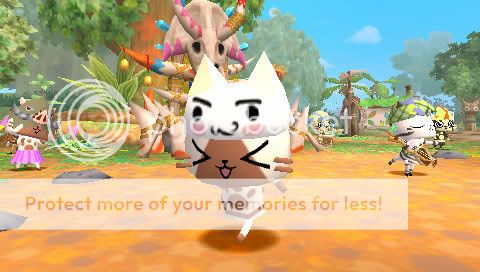 PSP《魔物獵人日記 暖呼呼艾路村》「TORO」、「KURO」服配信預定！ - toro388的創作 - 巴哈姆特