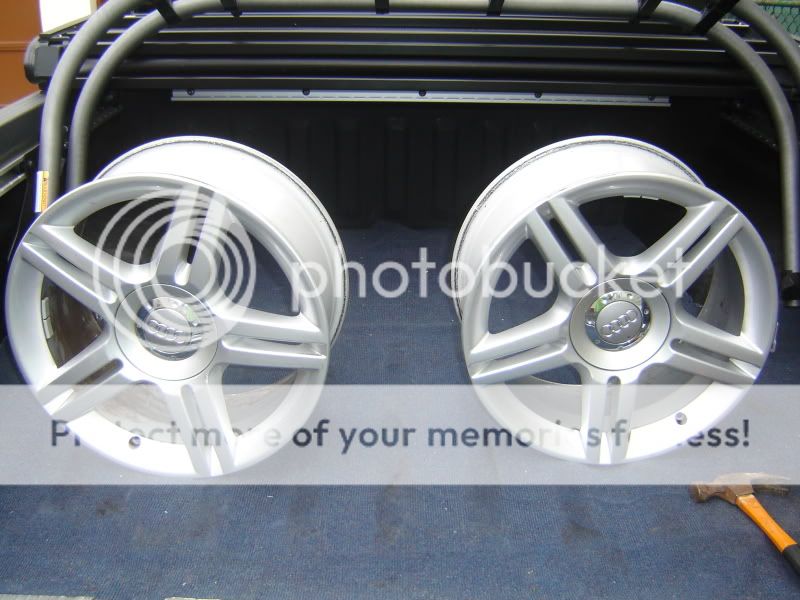 For Sale: (4) Stock B7 A4 wheels