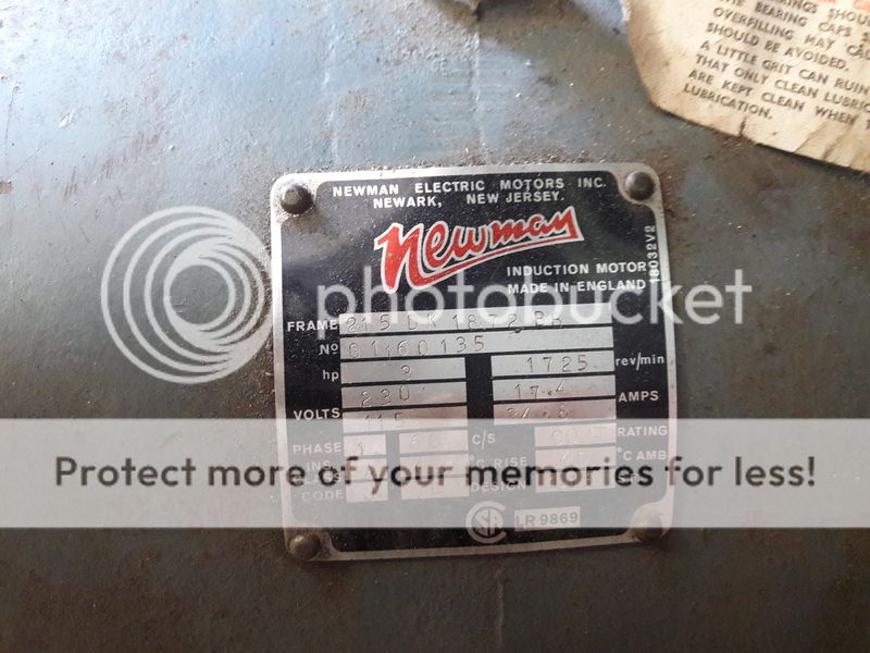 Newman Single Phase 3HP Motor assistance. | Smokstak® Antique Engine ...