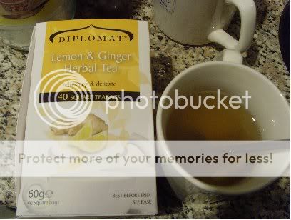 TEA REVIEW: Diplomat Lemon and Ginger Herbal Tea: neko_sunrise ...