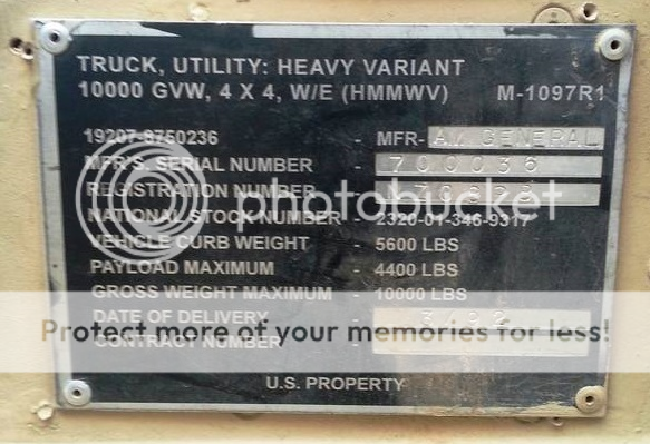 The M1097R1 & M1025R1 - G503 Military Vehicle Message Forums