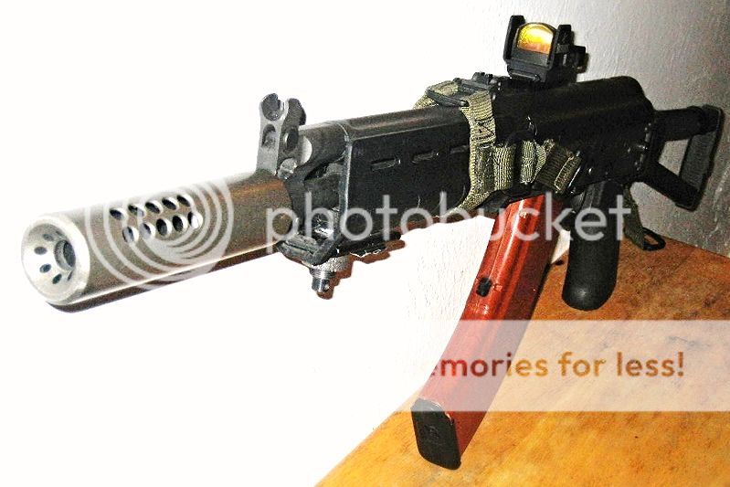 My AMD with its new Burris FastFire II | AK Rifles