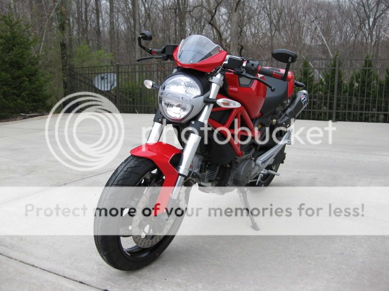2009 Monster 696 - RED | Ducati Monster Motorcycle Forum