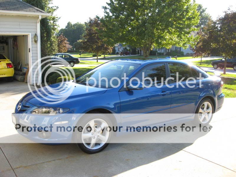 Bright Island Blue 6's | Mazda 6 Forums