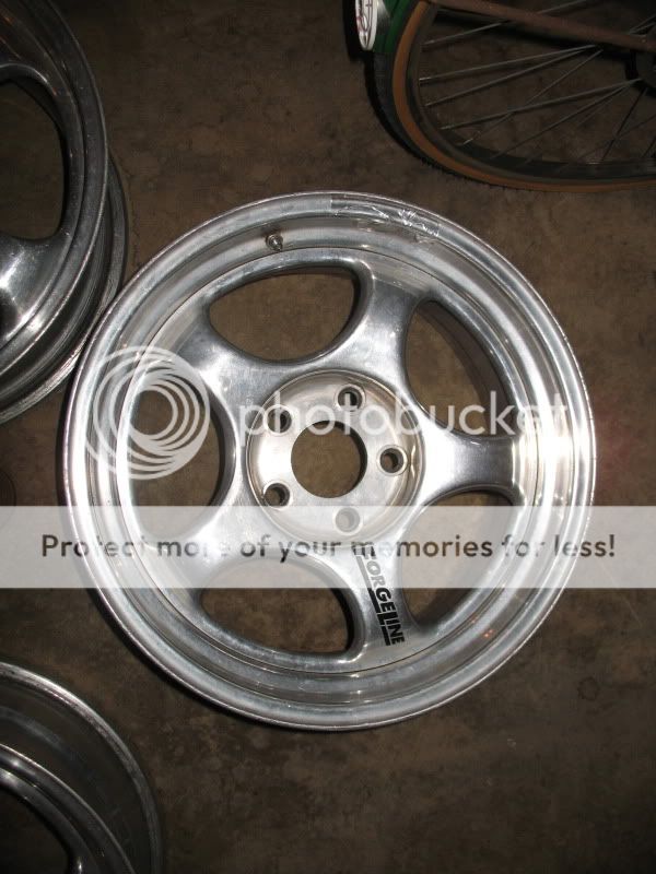 E36 17x9 Forgeline RS Competition Wheels