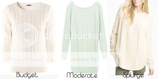 Soapopolous - Fall Must Have: Cable Knit Sweaters