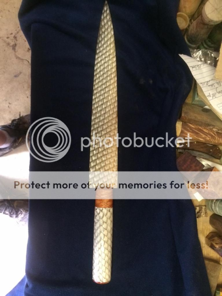 Alligator Gar Scales | BladeForums.com